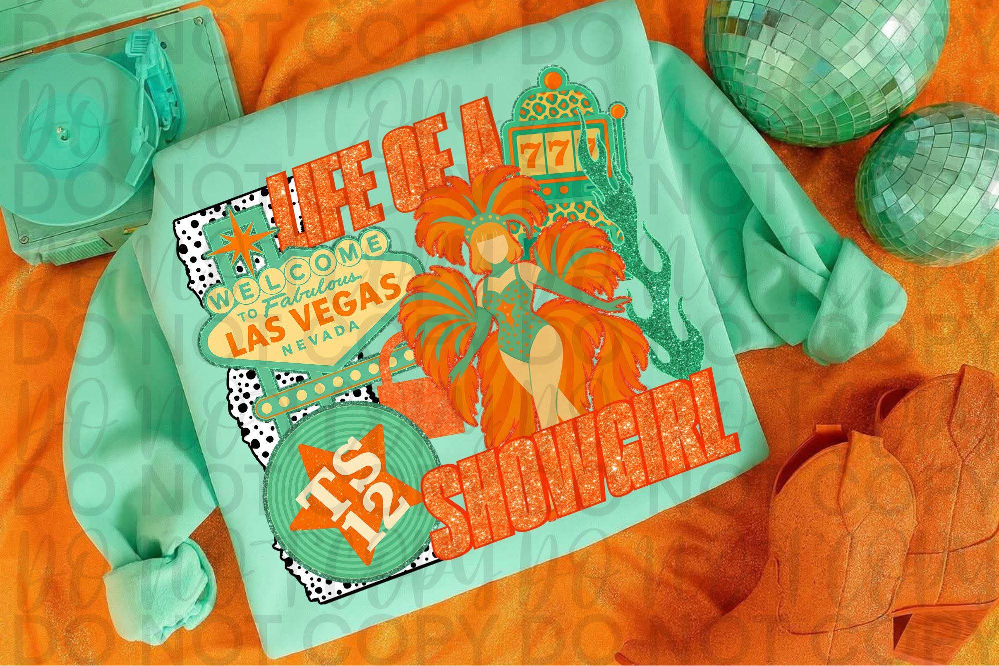 The life of a showgirl collage - DTF TRANSFER (SSDa) – WickedRebelSouls