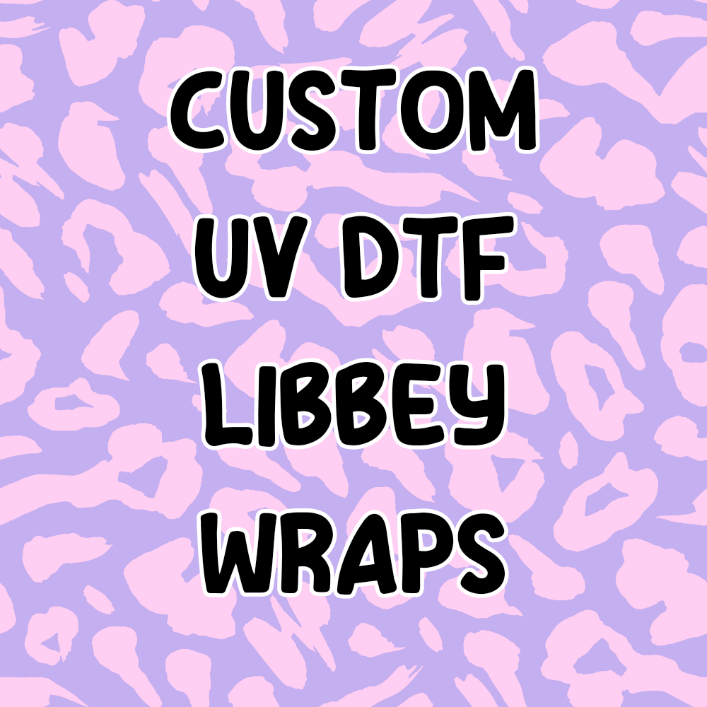 Custom UV DTF 16oz Libbey Cup Wraps – WickedRebelSouls