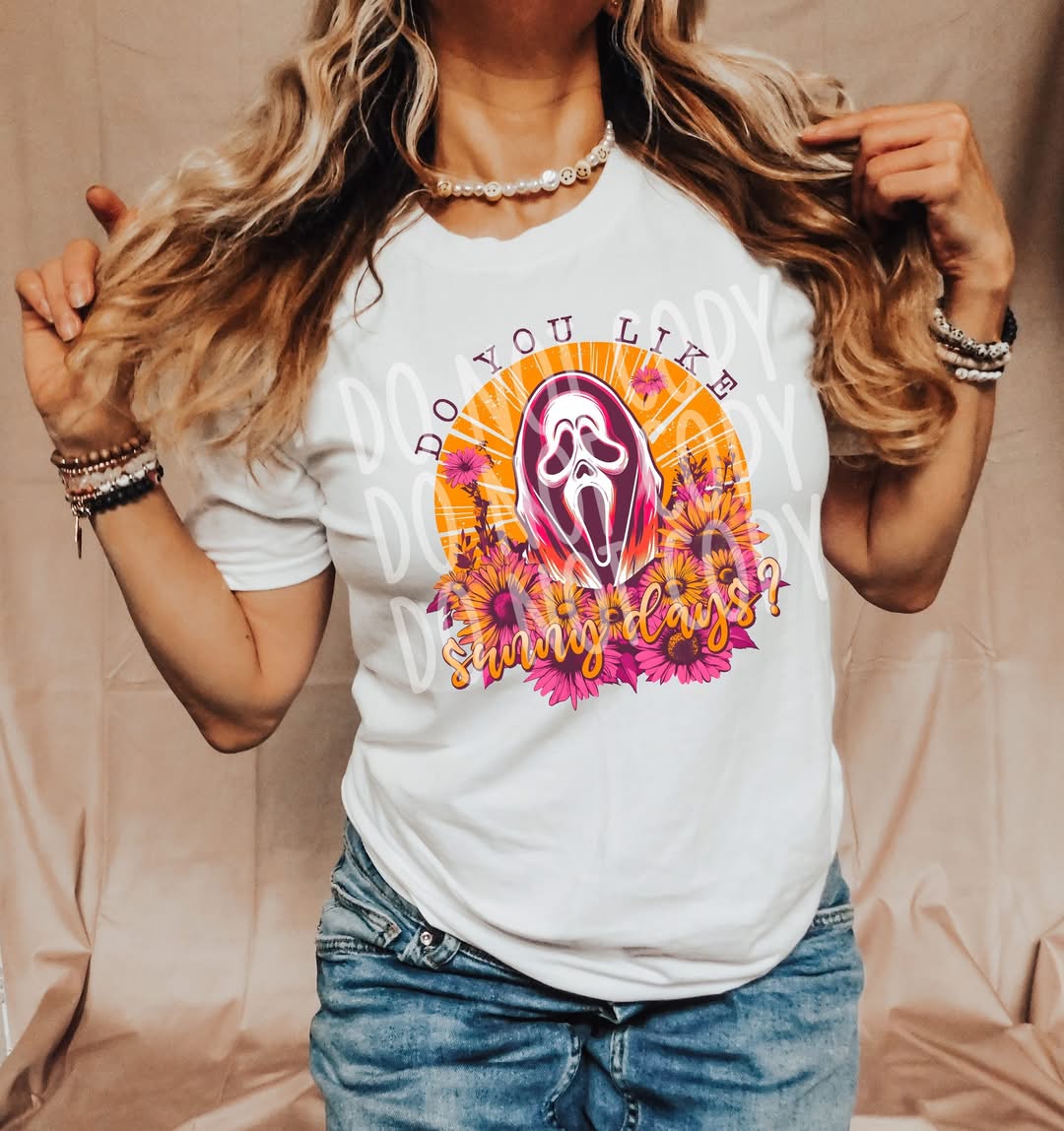 Do you like sunny days horror GF - DTF TRANSFER (PHDC MR25 ...