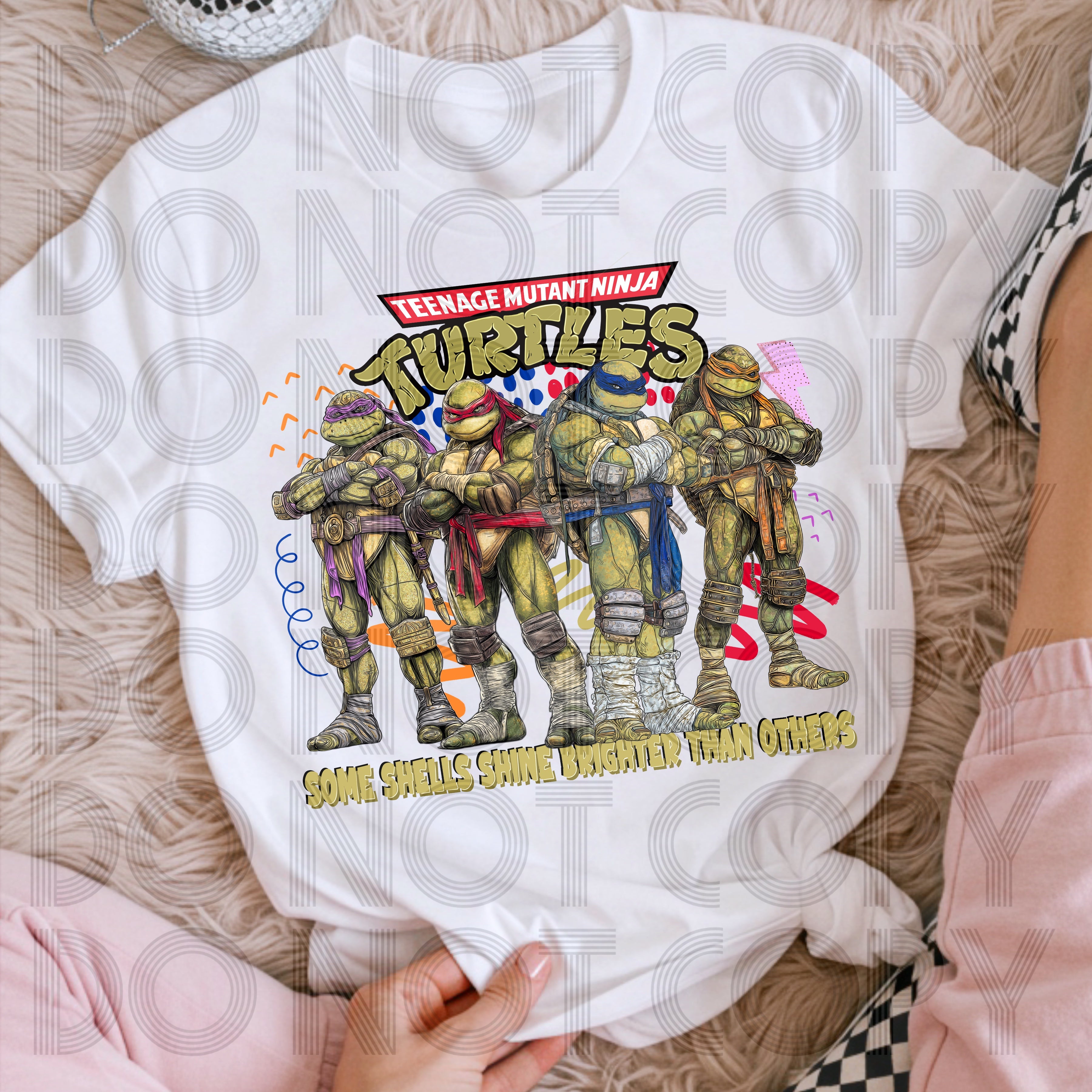 TMNT Turtles - DTF TRANSFER (Throwback collab RHD X SSDD ...