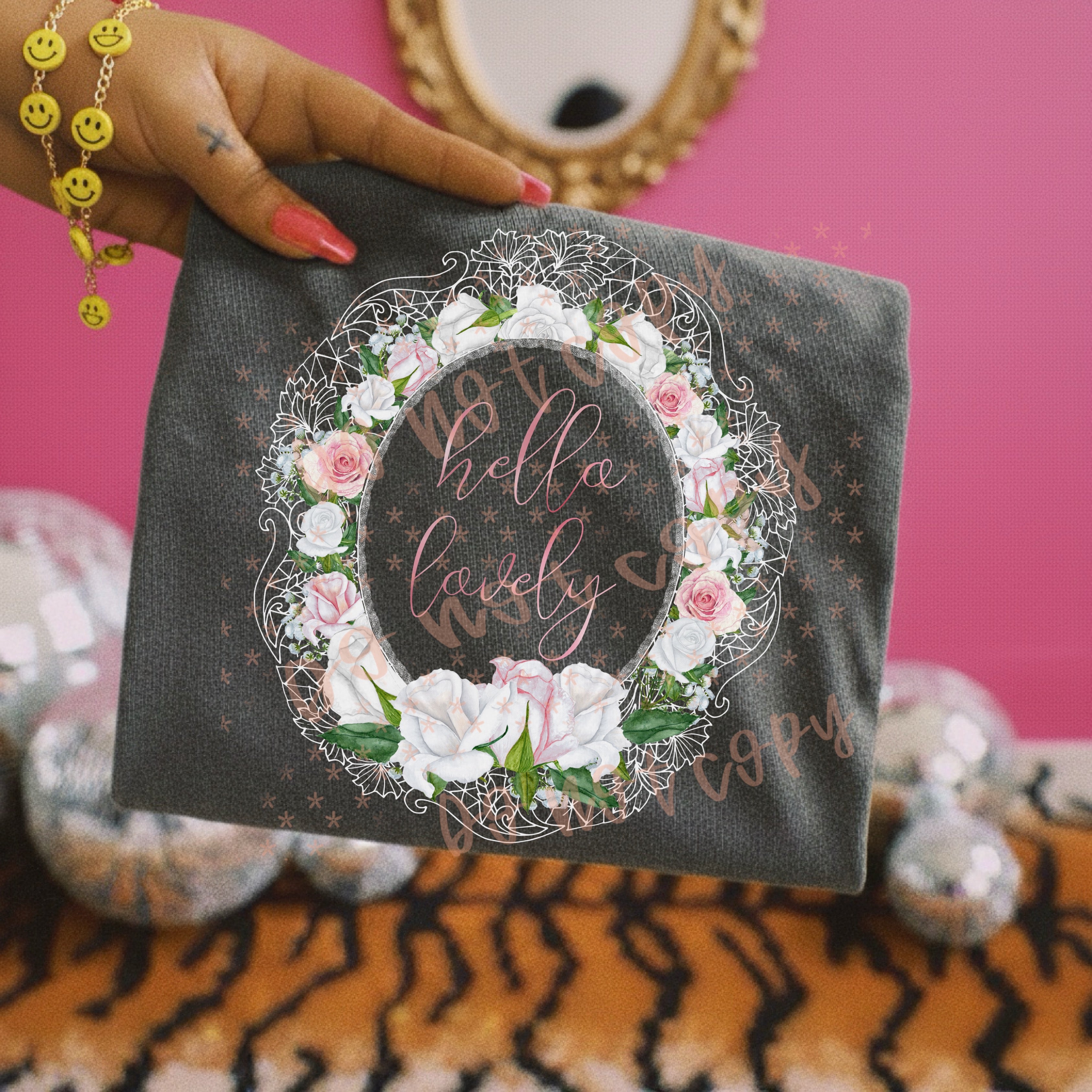 Hello lovely - DTF TRANSFER (XOXO Epic Valentine's Collab SYM PD X PVC ...